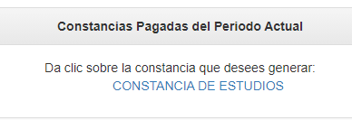 Constancias de estudio – ITQ